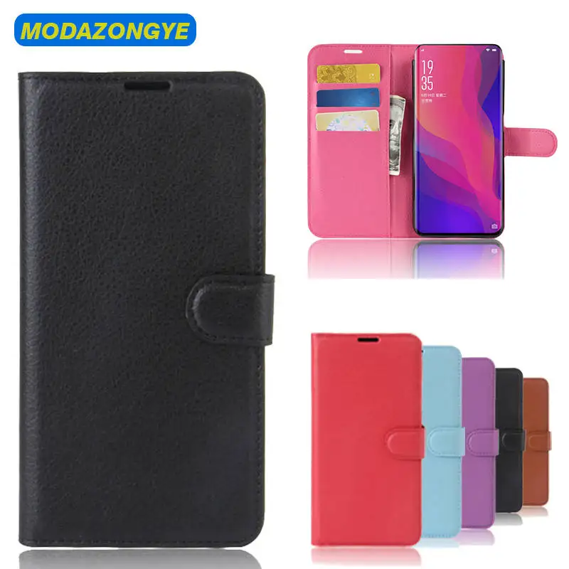 Oppo Find X Case Oppo Find X Case Cover 6 42 Wallet Pu Leather Back