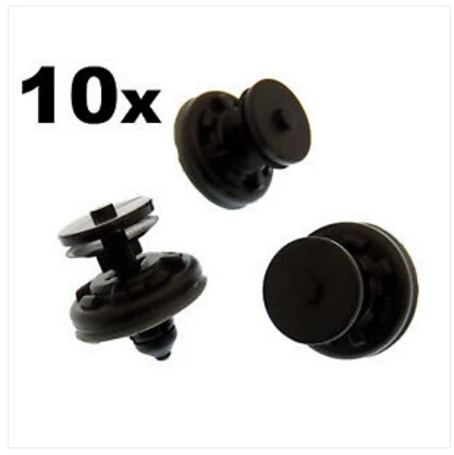 10x For Volkswagen Plastic Trim Clips for Door Cards & Interior Trim ...