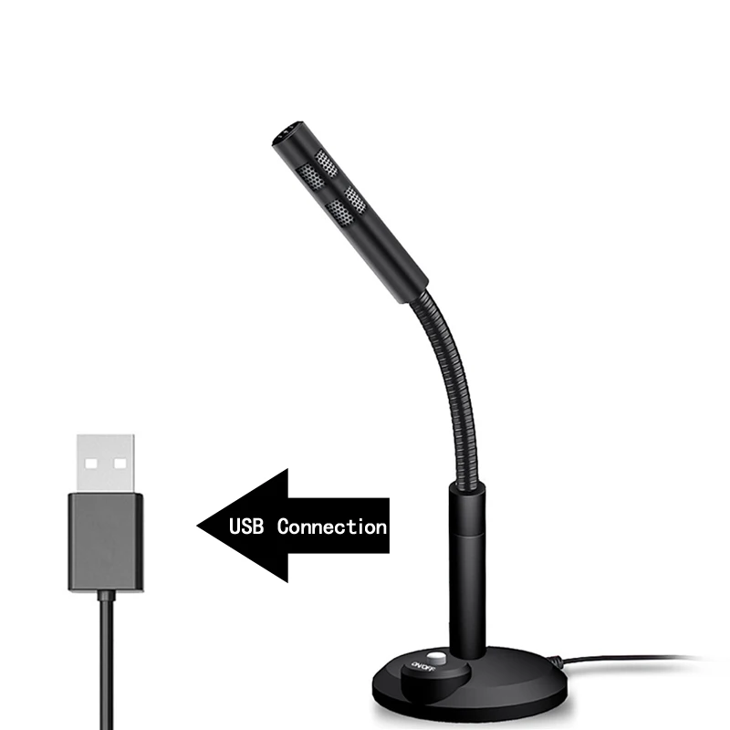 USB Microfone para Computador Desktop PC Laptop Notebook Cabo para ...