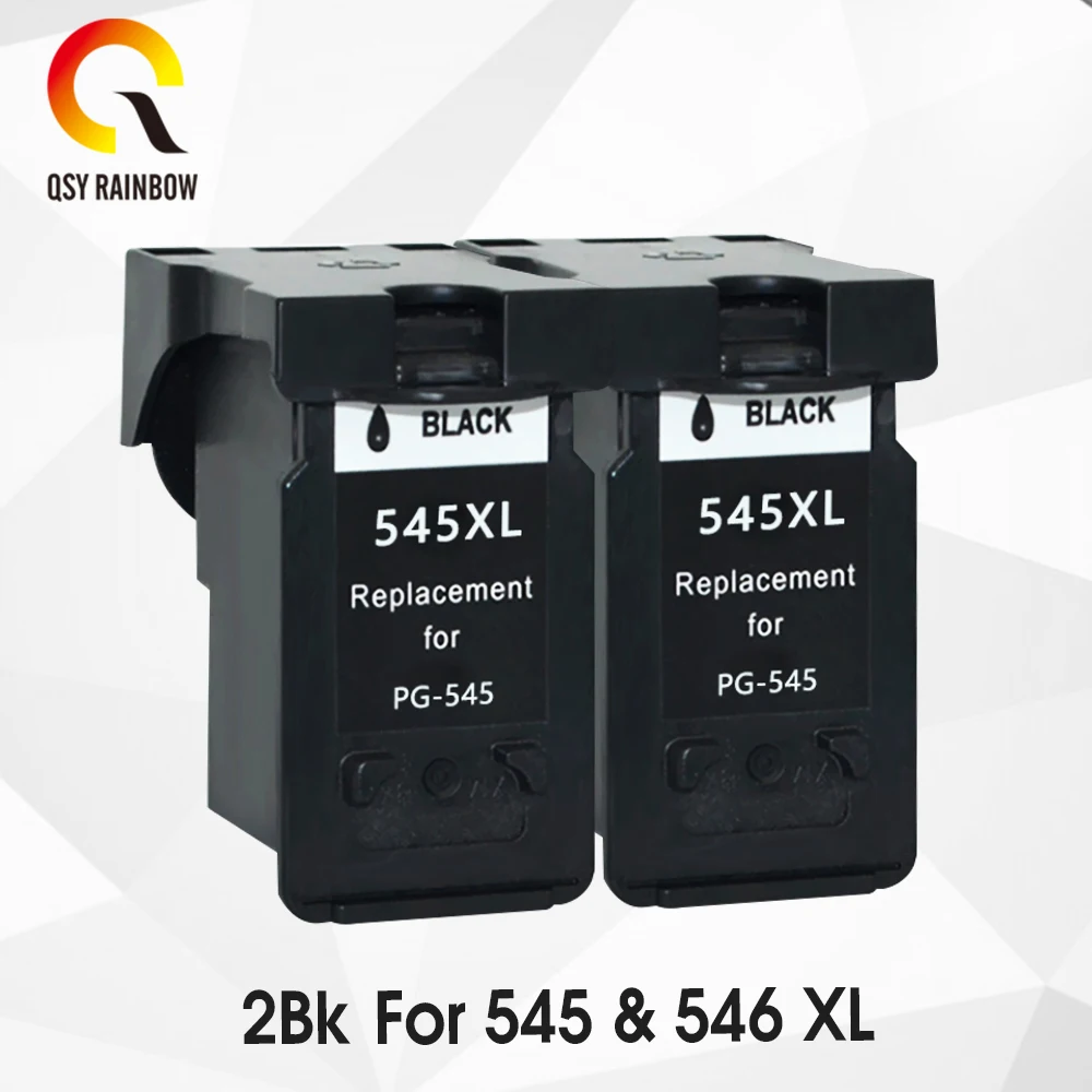 CMYK SUPPLIES Remanufactured Ink Cartridge For Canon PG 545 XL PG 545XL ...