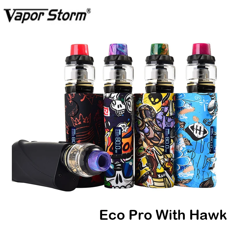 Original Vapor Storm Eco Pro Kit Eco Pro Mod Box Vape TC Variable Power ...