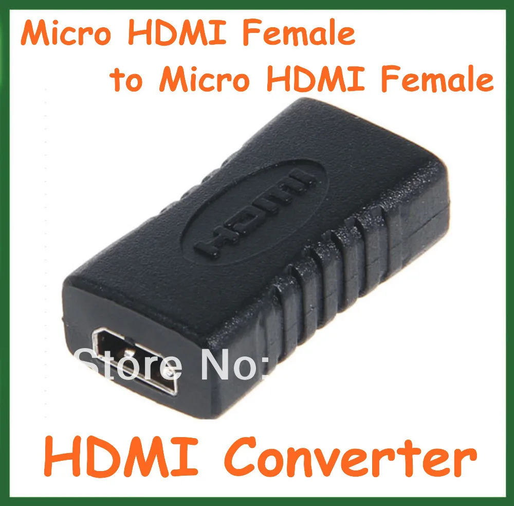 HDMI Converter Micro HDMI Female to Micro HDMI Female Adapter Connector ...