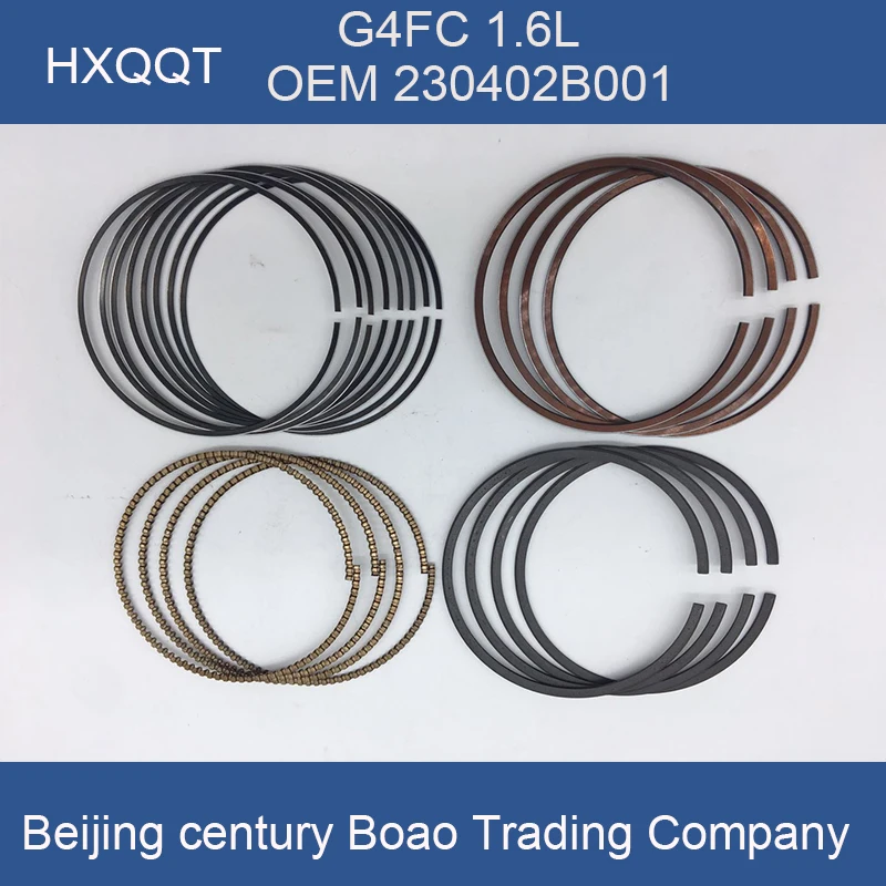 K2 엔진 피스톤 링 G4FC1.6L OEM 230402B001 용 악센트|accent|accent hyundai ...