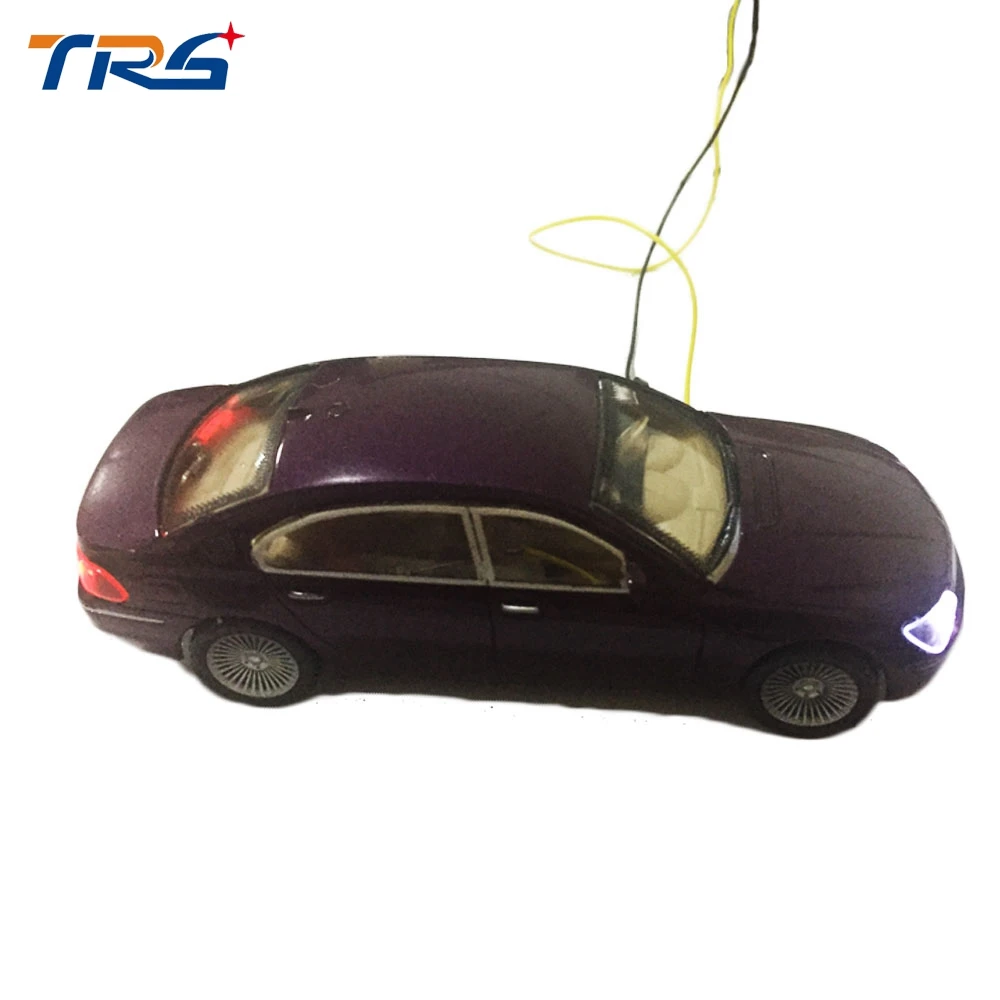 10pcs miniature model light car kits plastic scale light car model 1:50 ...