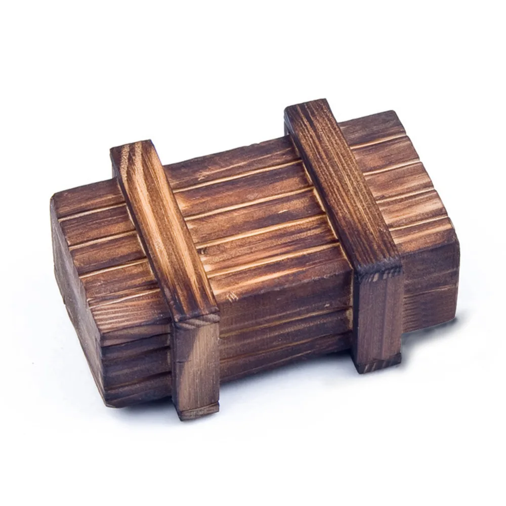 Magic Tricks Wooden Puzzle Wooden Secret Trick Box Intelligence 