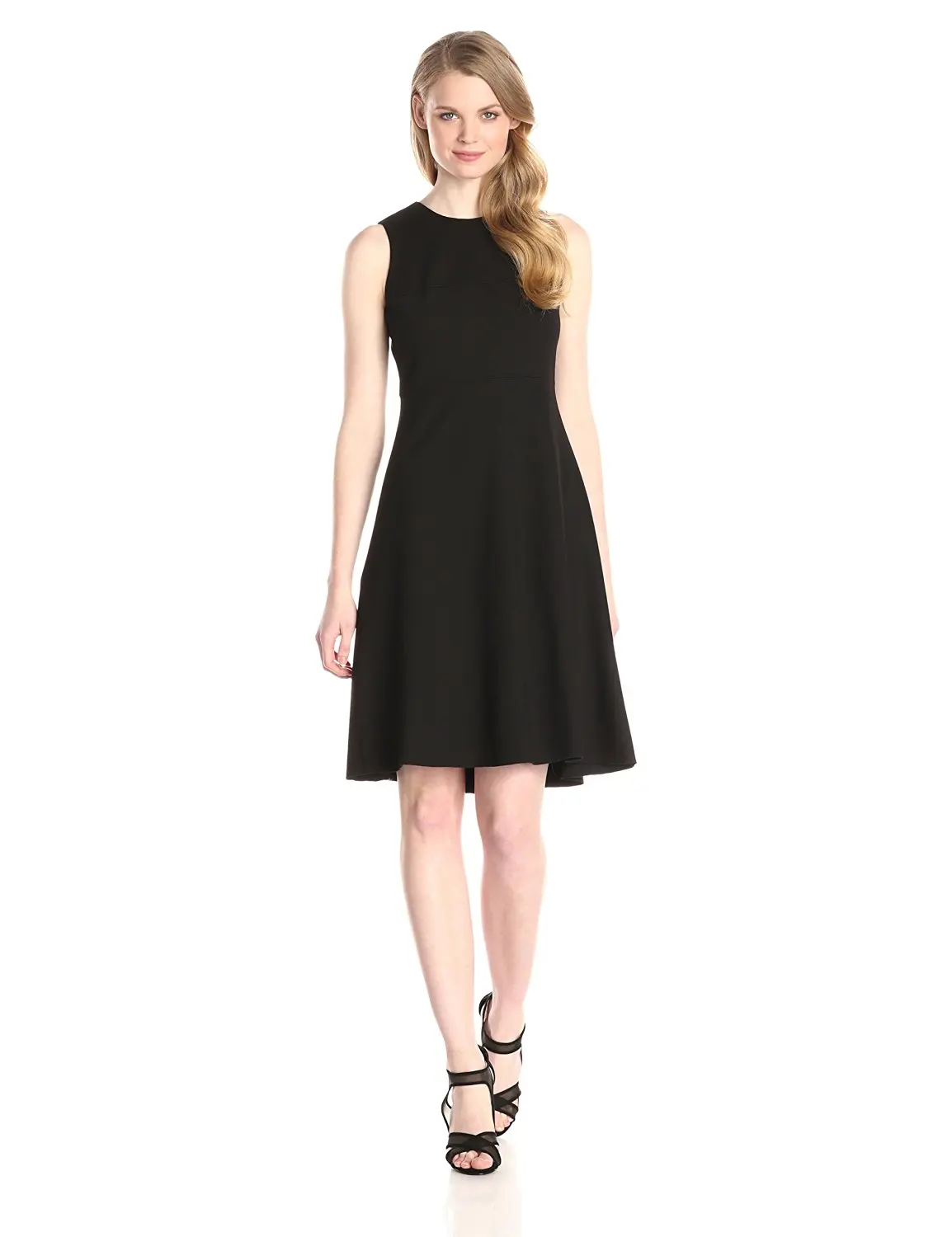 Women's Sleeveless Fit-and-flare A-line Dress - Dresses - AliExpress