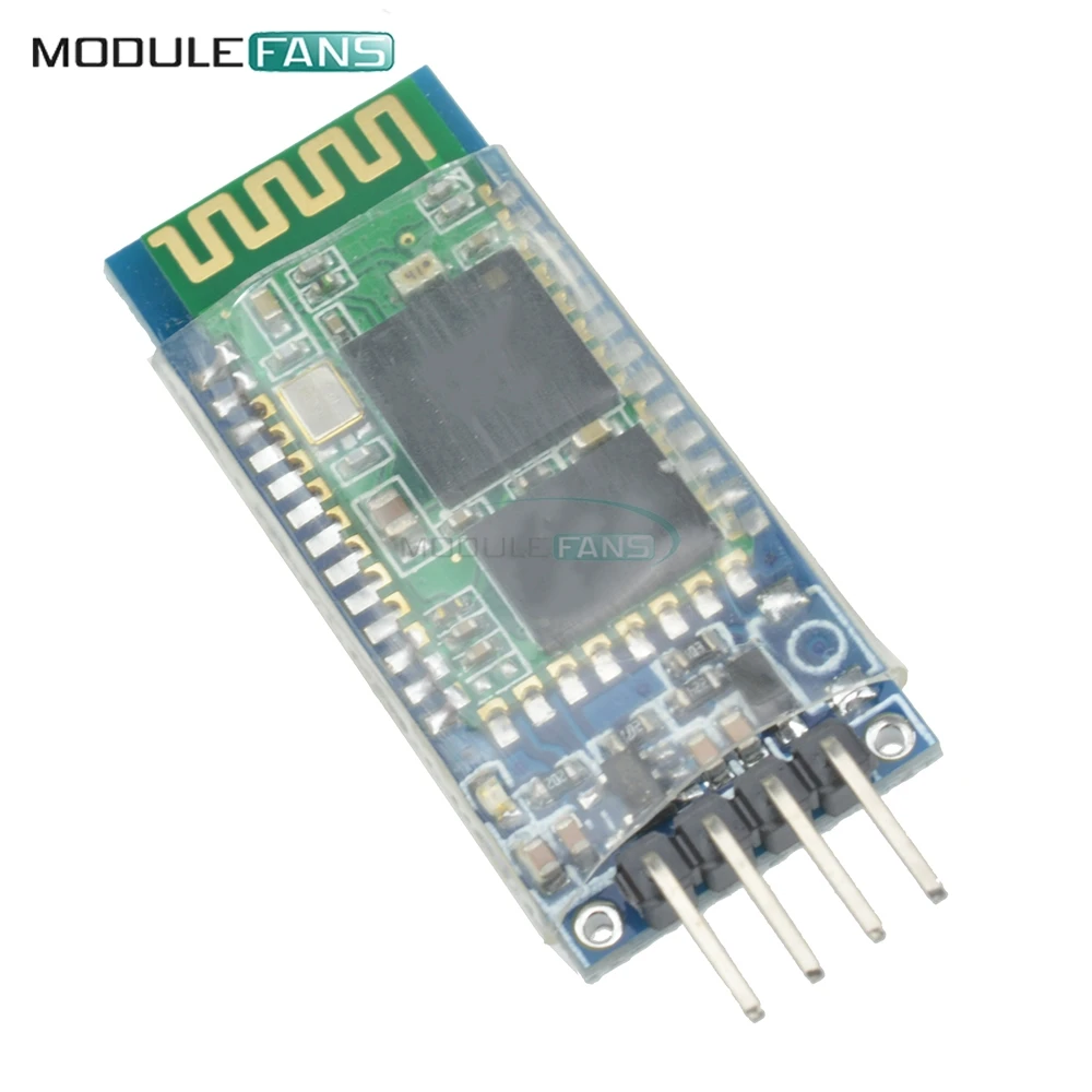 Bluetooth BLE HC-06 For Arduino RS232 Slave Module 4 Pin RF Transceiver ...