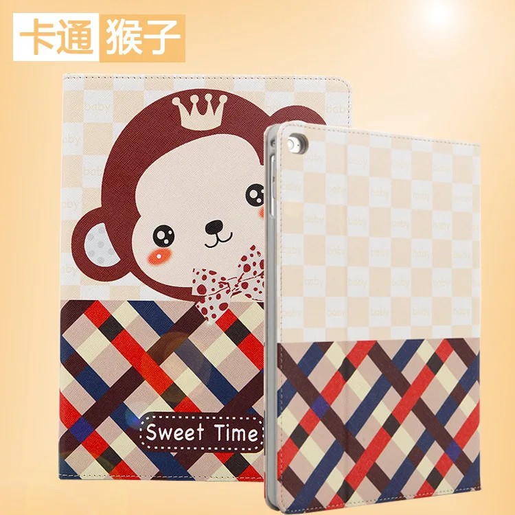 new Animal Cartoon Sweet Monkey Flip Stand PU Leather Case Cover For ...
