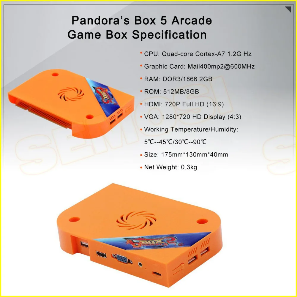 Pandora Box 5s Multi Game Board 960 in 1 Arcade Jamma Game PCB HDMI ...