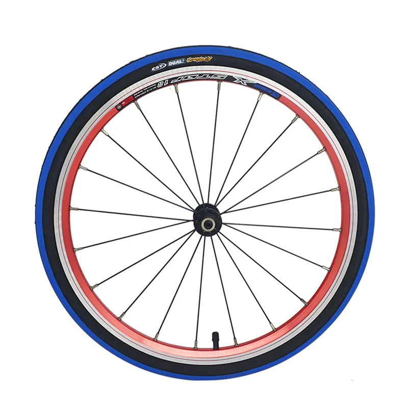 Cst 20" X 1 1/8" Bike Tyres Speedway Wire Tire 60tpi 451hooked Rim 6 ...