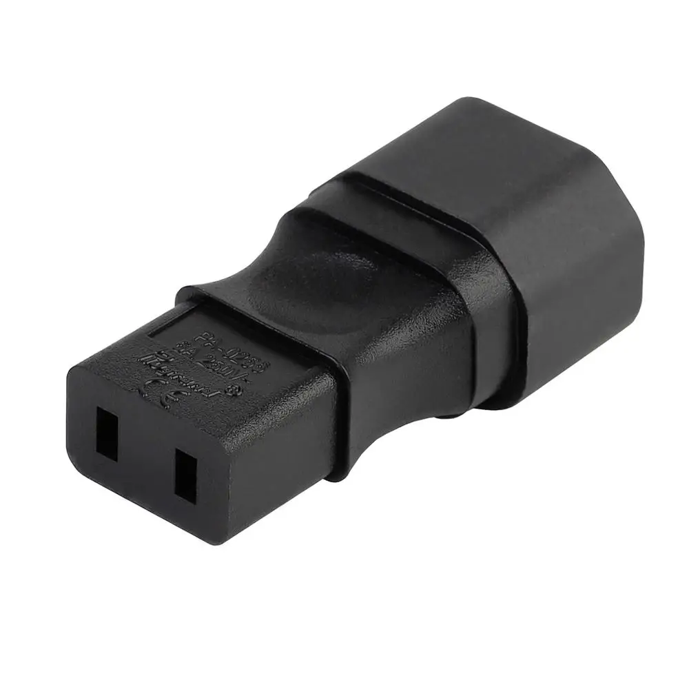 IEC320-C14-Male-to-Female-C9-conversion-plug-IEC-320-C14-3-Male-Pins-to ...