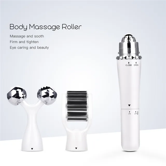 3 In 1 Portable Electric Eye Massager Skin Relive Fatigue Vibrate Body