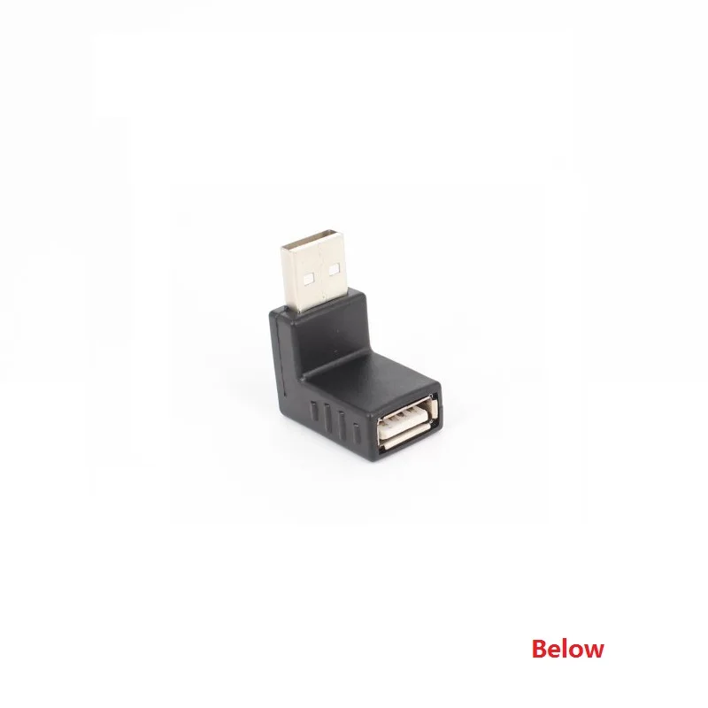 USB male to usb female USB 2.0 Left/right/bottom/top/top 90 degrees ...