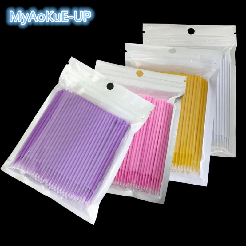 10-farben-300-St-ck-Micro-Pinsel-Einweg-Individuelle-Applikatoren ...