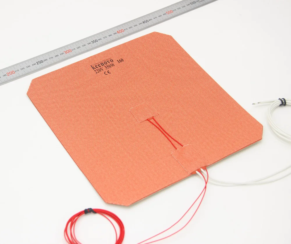 265x265mm-350W-3D-Printer-Heatedbed-Build-Plate-Heater-Pad-w-3M-PSA ...