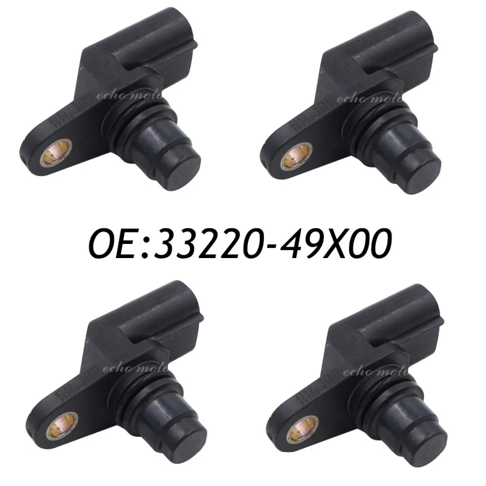 스즈키 33220 49X00 크랭크 축 센서 3 핀 3322049X00,33220 49x00 용 새로운 4PCS CPS 캠축 ...