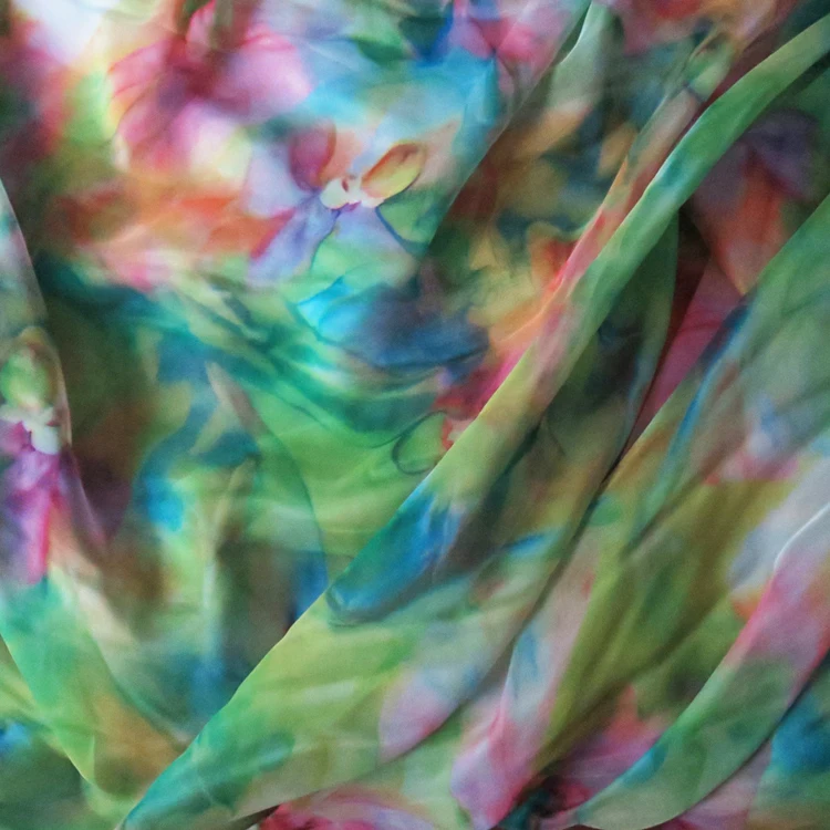 Online Buy Wholesale sheer chiffon fabric from China sheer chiffon ...