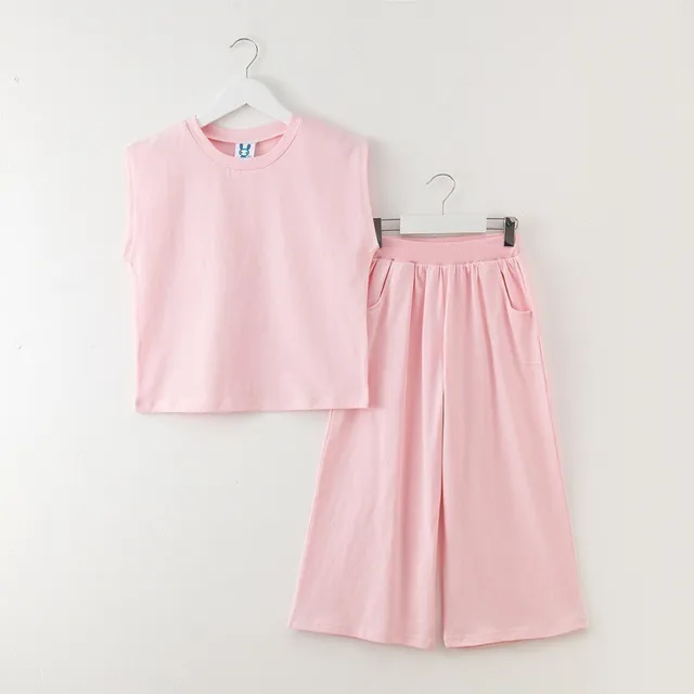 Cotton Linen Teenage Girls Clothing Summer Sets 2019 Girls Clothes Size ...
