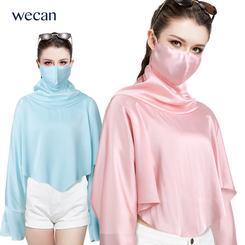 Wecan Summer Full body UV resistant breathable thin mask female outdoor ...