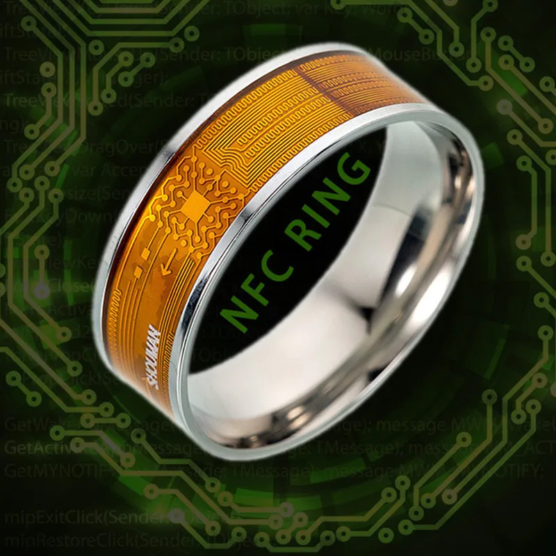 DANZE New Design NFC Smart Finger Digital Ring Multifunctional ...