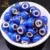 10pcs Rondelle Glitter Round Big Hole Murano Resin Beads Spacer Fit ...