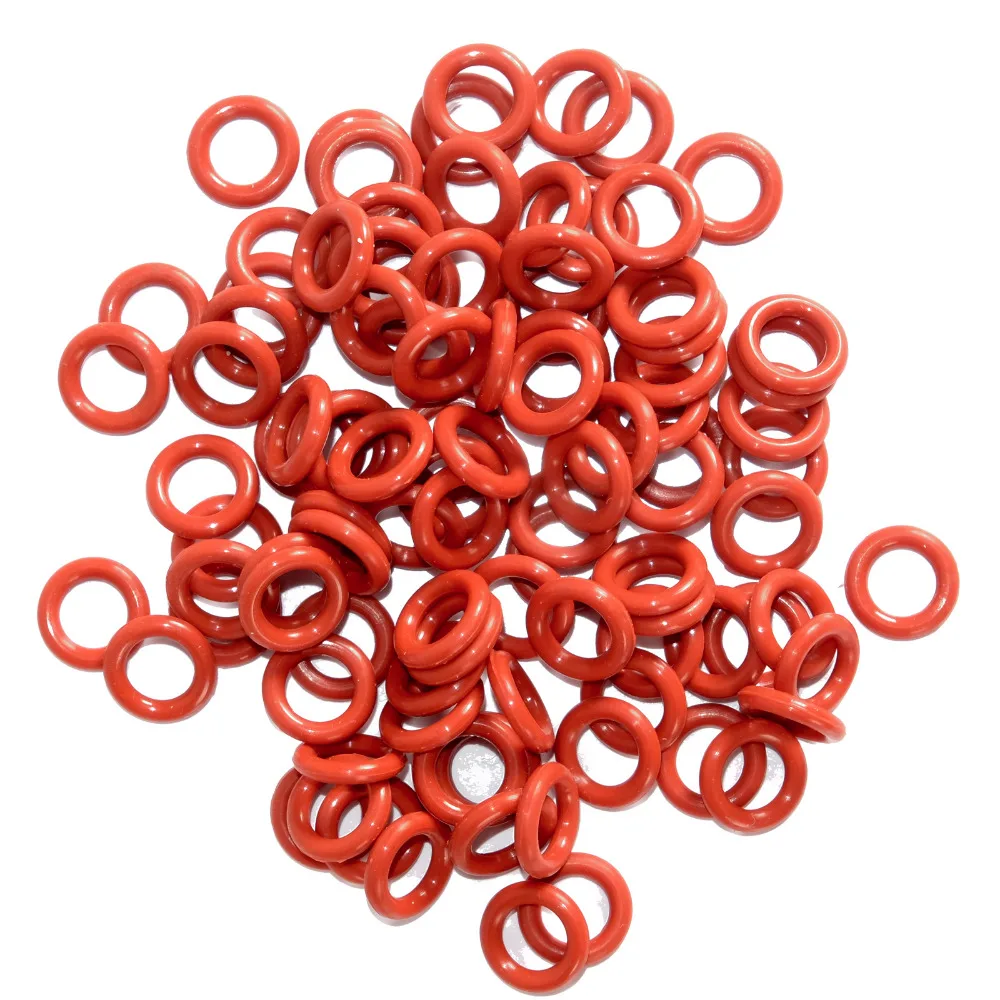 SF Red O Rings For Senko Worms Wacky Rig O Ring tool (100 pcs 4"&5 ...