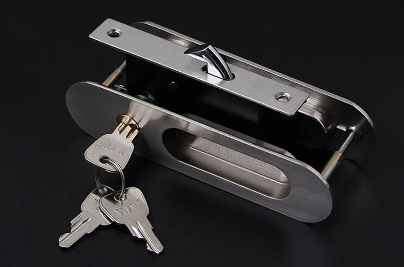 1PCS Shift Door locks Invisible Sliding Door Locks Wooden Doors Flat ...