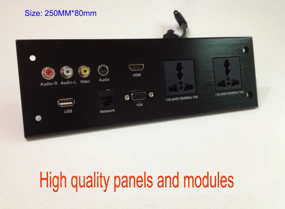 wall socket \ HD HDMI Video audio VGA NETWORK RJ45 information outlet ...