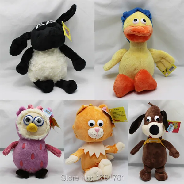 Little lamb Timmy time plush dolls toy owl puppy small mi lamb Timmy ...