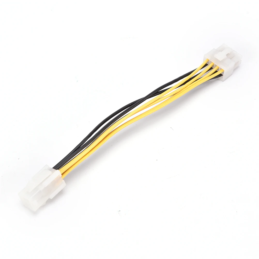 ATX 4 Pin Male to 8 Pin Female EPS CPU Power Converter Cable Lead ...