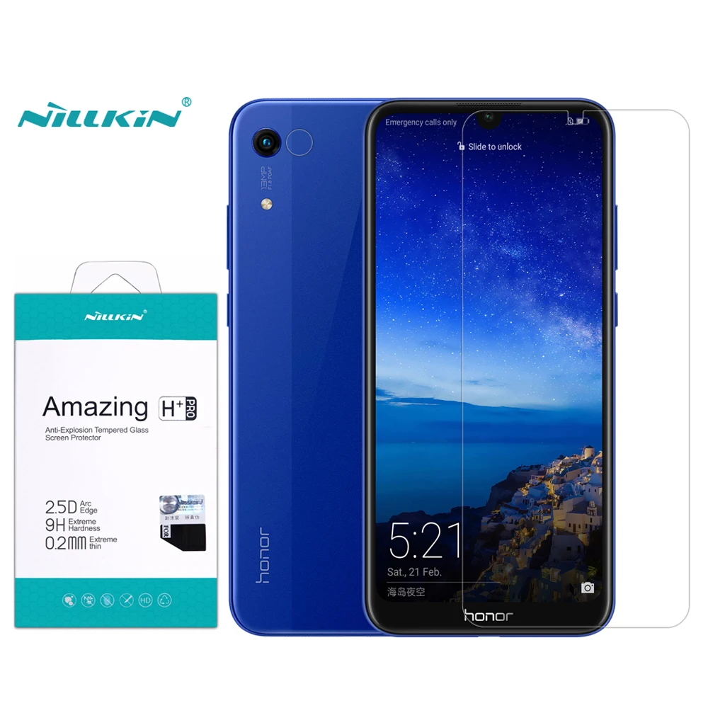 Huawei Honor 8A Tempered Glass Honor 8A Glass Nillkin Amazing H+Pro 9H ...