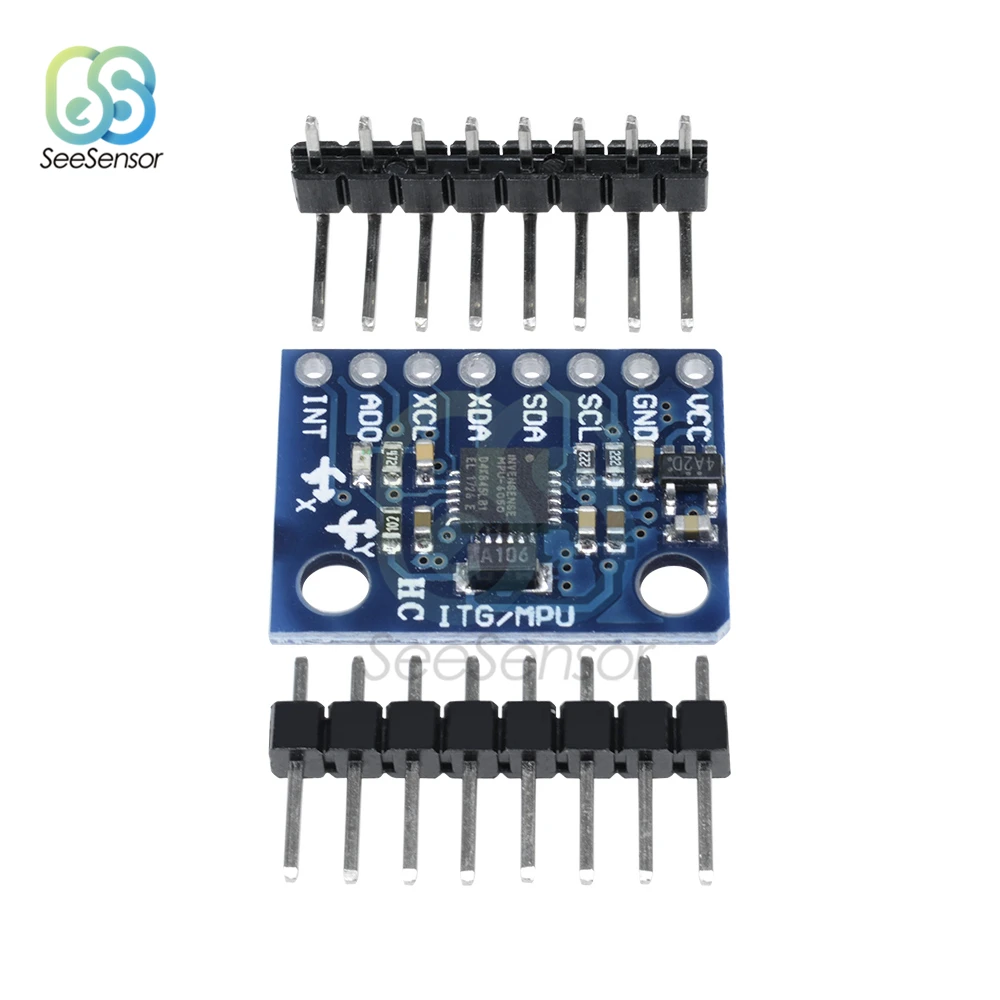 GY-521 GY521 MPU-6050 MPU6050 Module 3 Axis Analog Gyro Sensors + 3 ...