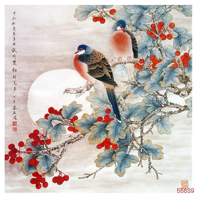 Diy Unfinished 100% Mulberry Silk Suzhou Embroidery Patterns Sets ...