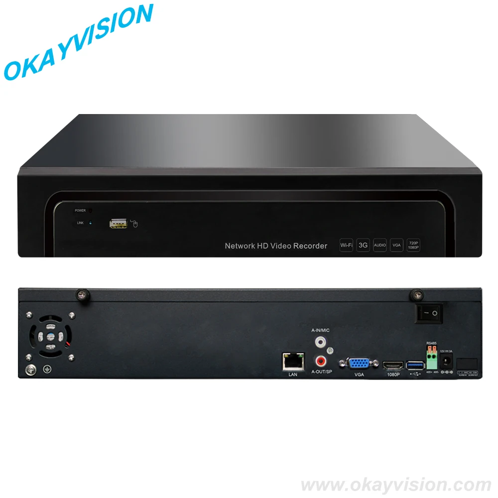 25 CH HD NVR ,MAX 5.0MP IP CAMERA input HD HDMI / VGA output ONVIF NVR ...