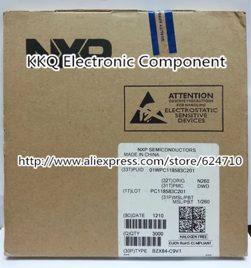 3000PCS/REEL Original NEW BZX84 C6V8 BZX84C6V8 6.8V 6V8 250mW 5% Zener ...