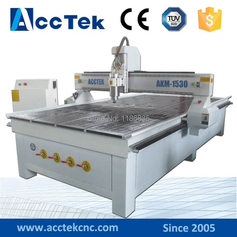 jinan acctek 5x10 feet wooden cnc router,1530 cnc machine,woodworking ...