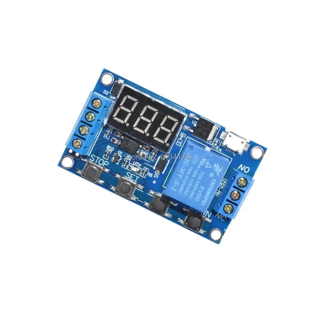 WQScosea Q8S 227 DC 6 30V Micro USB 5V Digital Trigger Delay Cycle ...