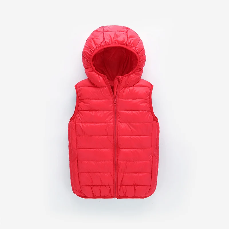 Childdkivy Children Autumn Hooded Vest Kids Cotton padded Vests For ...