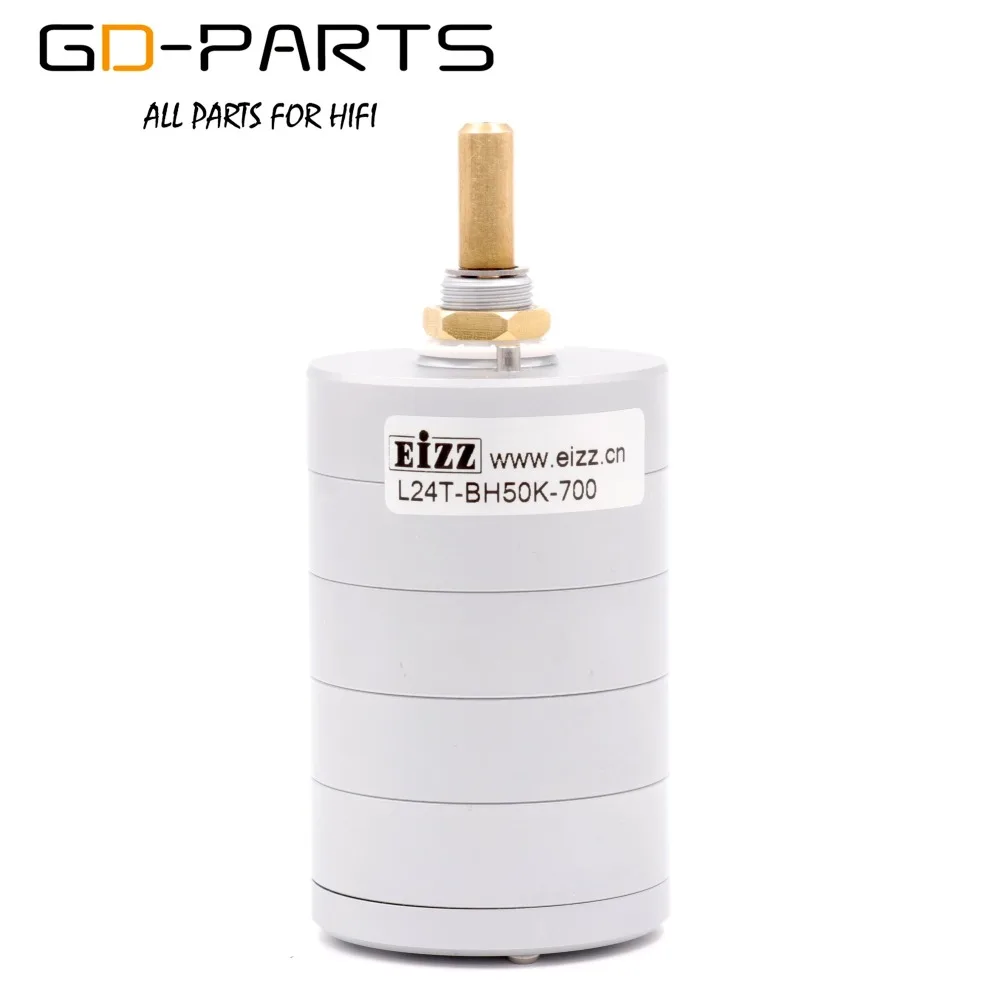 EIZZ 4 Channels 50K 100K 24 Steps Volume Potentiometer LOG Stepped ...