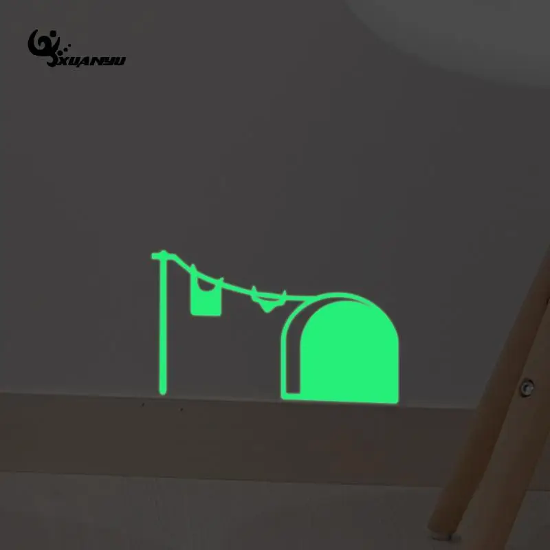 Night Glow Wall Sticker DIY Luminous Wall Stickers Poster For Sofa ...