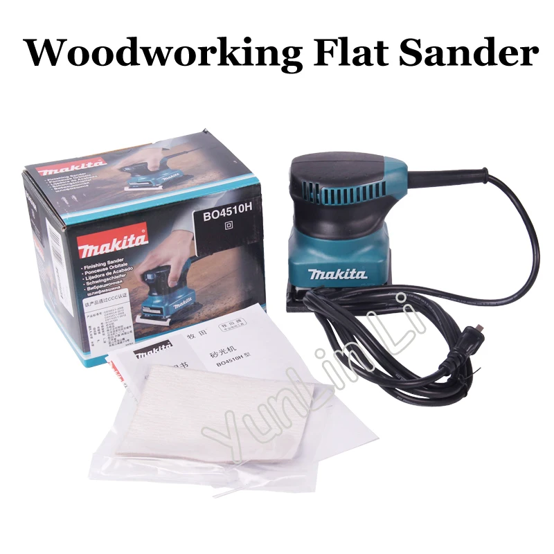 Woodworking-Flat-Sander-Polishing-Machine-1-4-Square-Sandpaper-Sander ...
