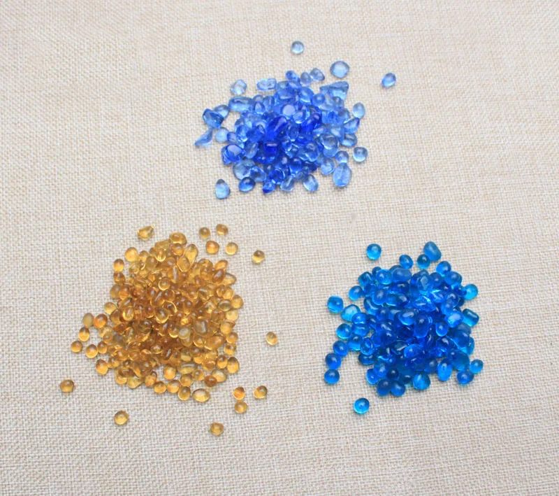 100g-Natural-Blue-Yellow-Glaze-Crystal-Glass-Gravel-Rock-Quartz-Raw ...