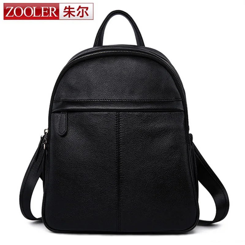 ZOOLER New Fashion Brand Women Backpack Genuine Leather Small Backpacks ...