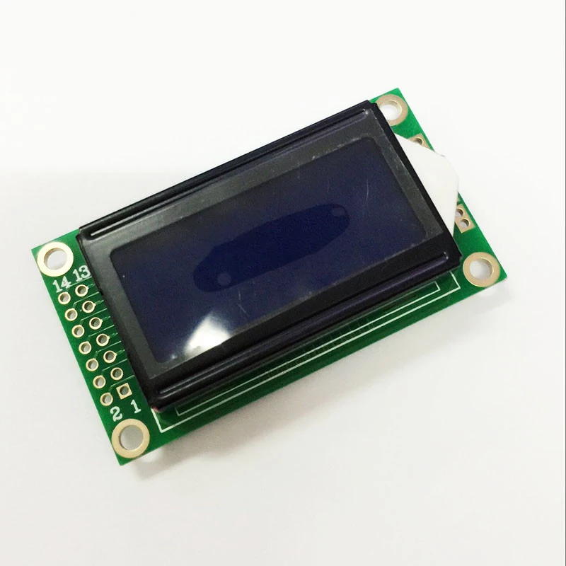 Monday Kids 0802 8*2 character dot matrix LCD module blue screen Display English/numbers/symbols ...