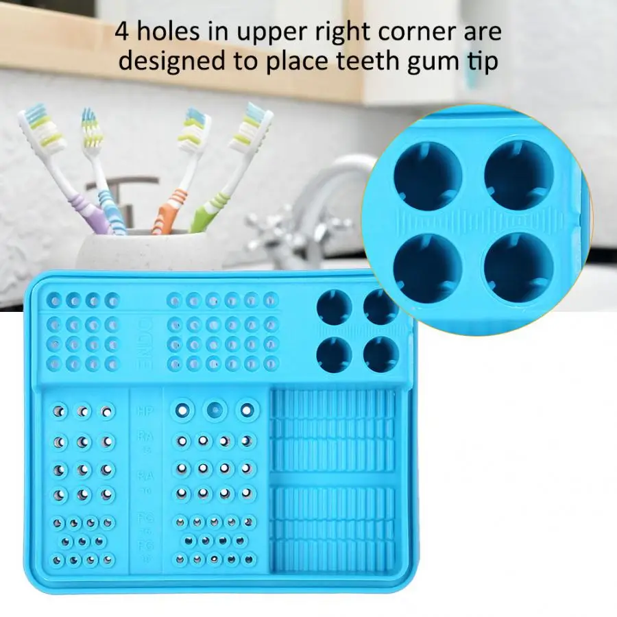 Oral Dental Disinfection Box Autoclavable Endodontic Drill Organizer ...