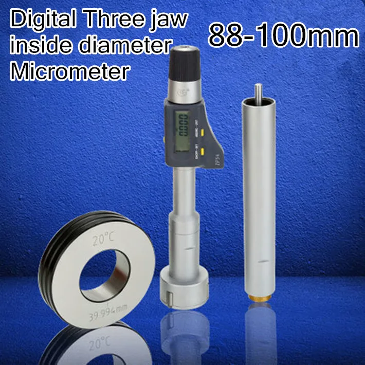 88 100mm Resolution 0.001 mm Digital display Three jaw inside diameter ...