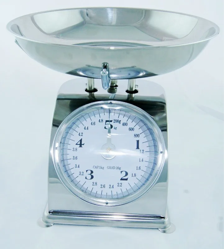 The new stainless steel mechanical kitchen scale dial fruit called ...