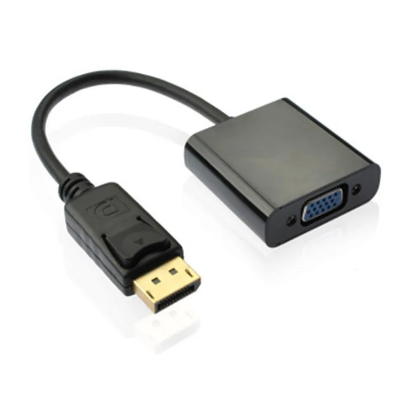 DP to VGA Adapter DisplayPort to VGA Converter DP Cables Adapter Male ...