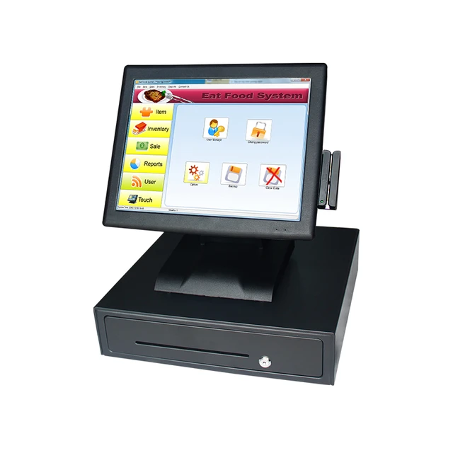 Touch Screen Cash Register Machine
