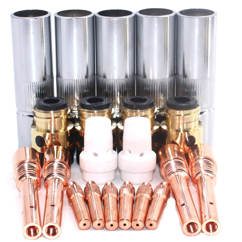 45pcs Panasonic 500A MIG MAG Gun Accessories MIG shield Cups Gas ...